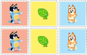 Have Fun Making Your Own Bluey Memory Game At Home