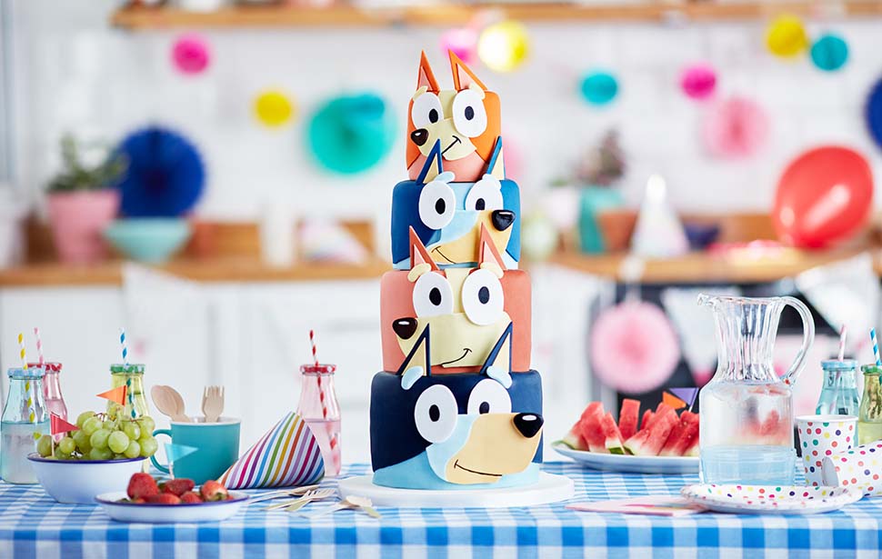 Get Your Bake On With This Delicious Bluey Celebration Cake Recipe