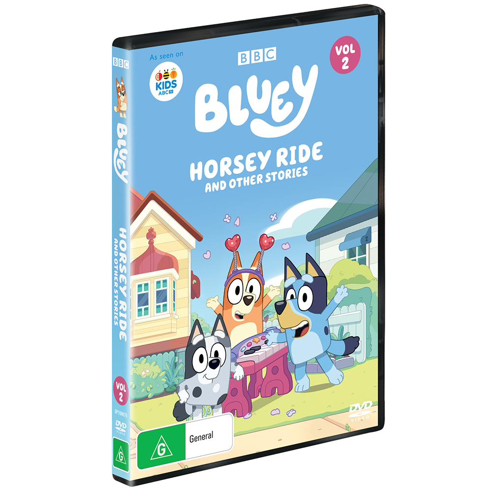 Bluey Vol 2: Horsey Ride & Other Stories | Bluey Official Website
