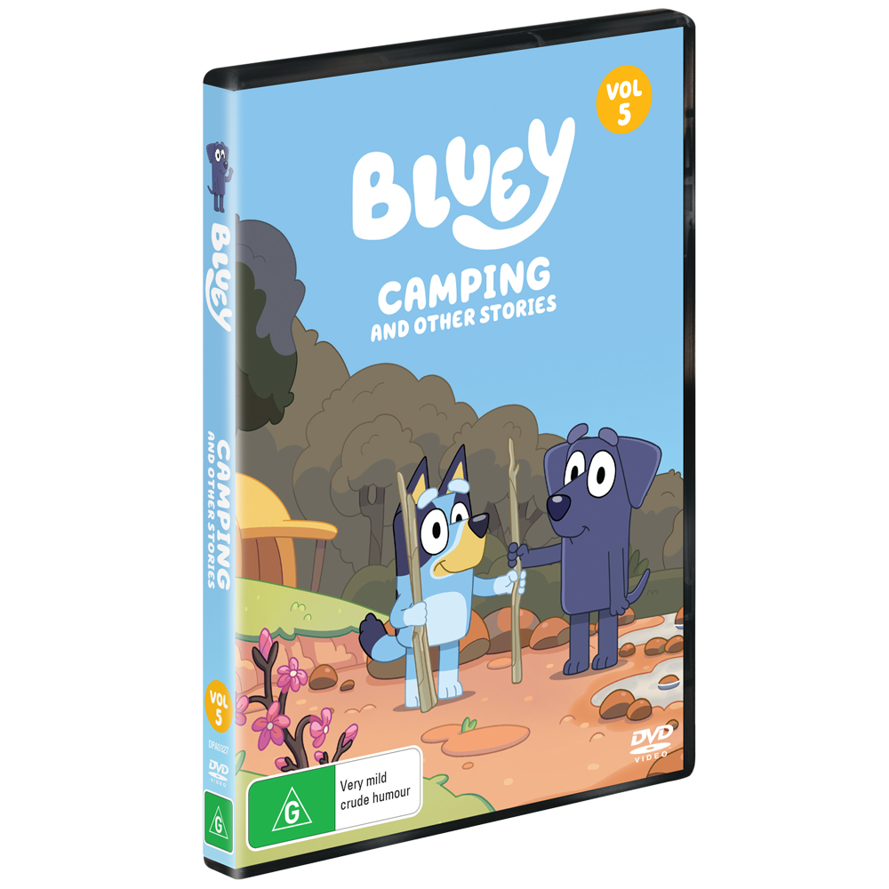 Bluey Vol 5: Camping & Other Stories - Bluey Official Website