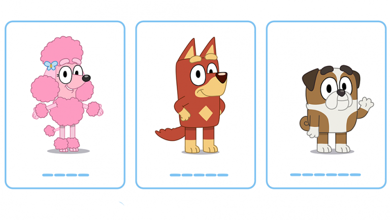 Friends card game - Bluey Official Website