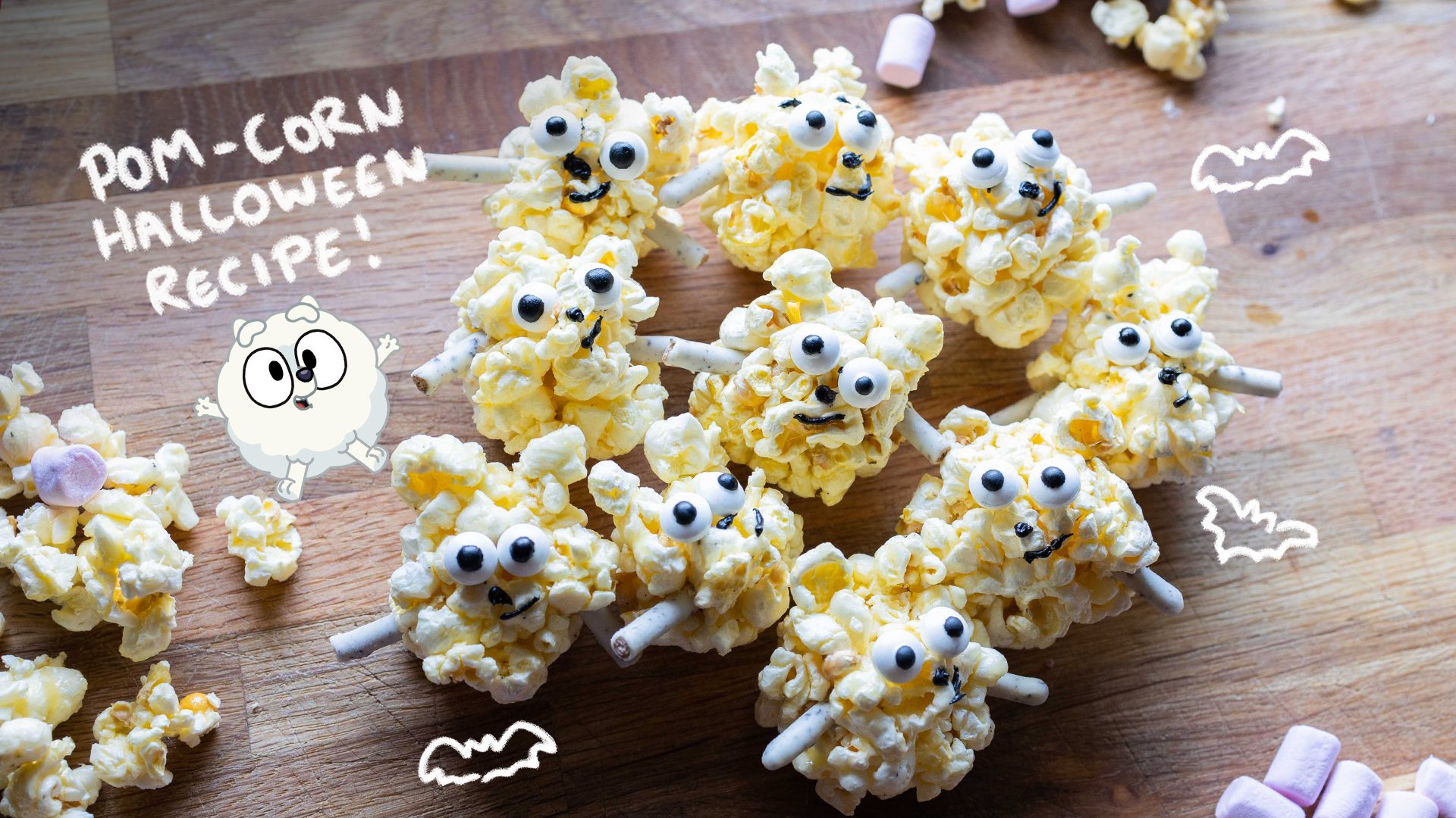 Pom-corn Halloween recipe - Bluey Official Website