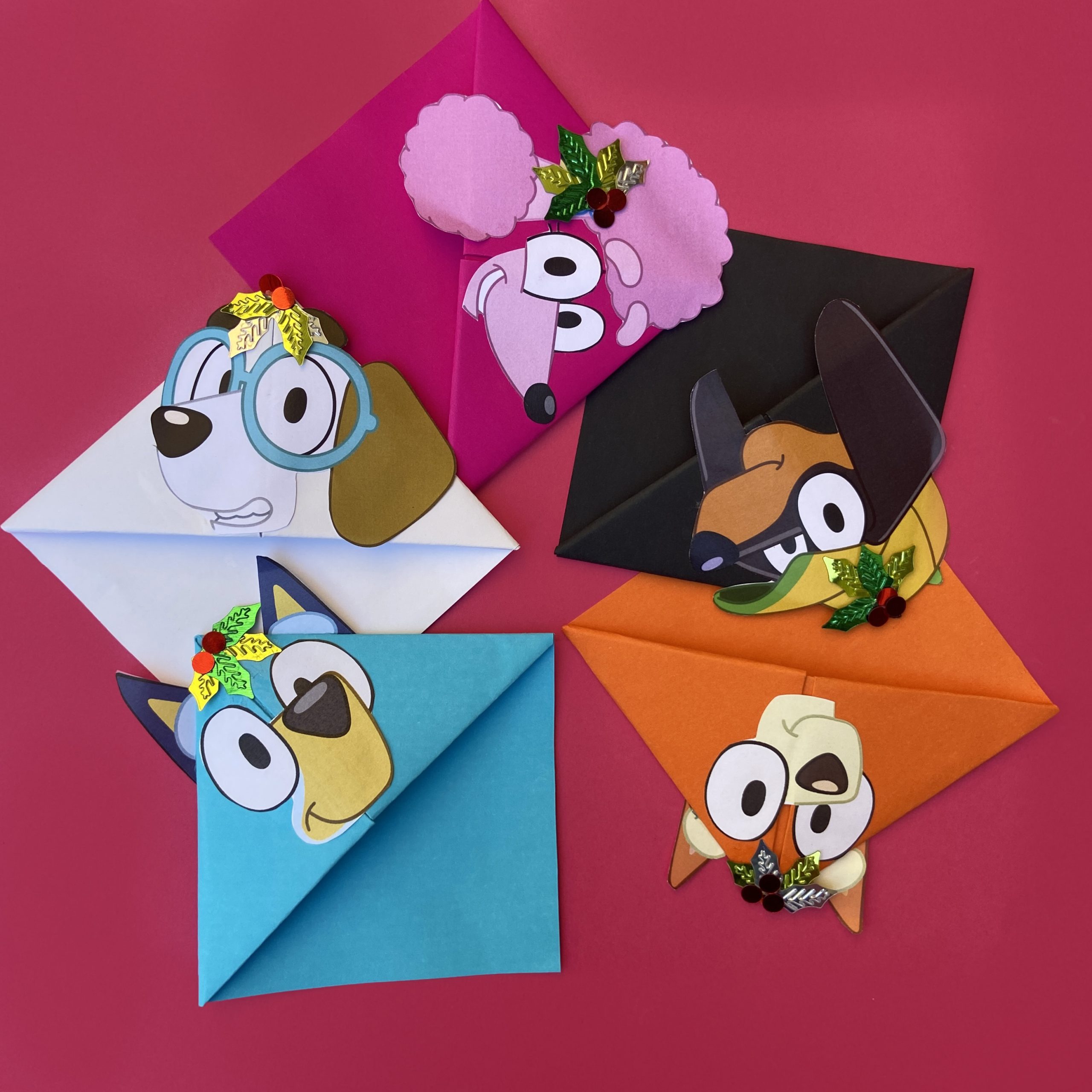 Festive bookmark - Bluey Official Website