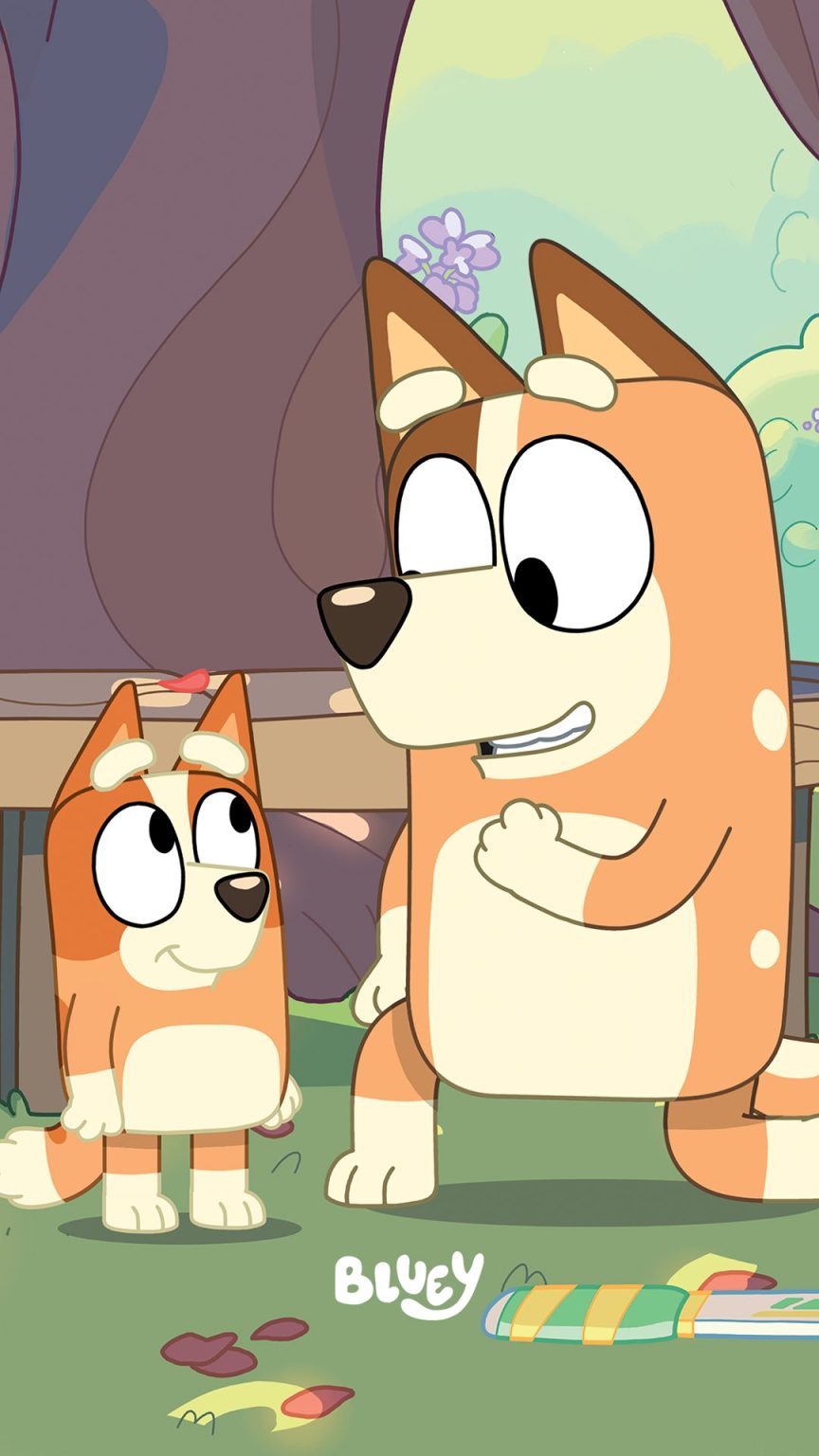 Bingo and Chilli Wallpaper - Bluey Official Website