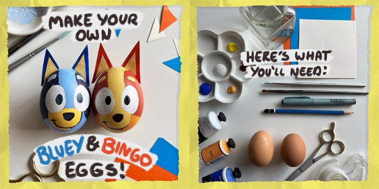 How to make Bluey Easter Eggs - Bluey Official Website