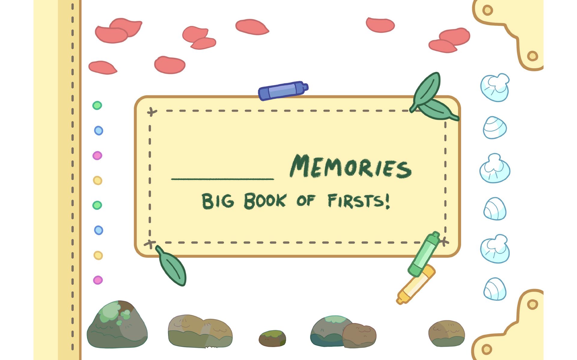 Memory Book Clipart