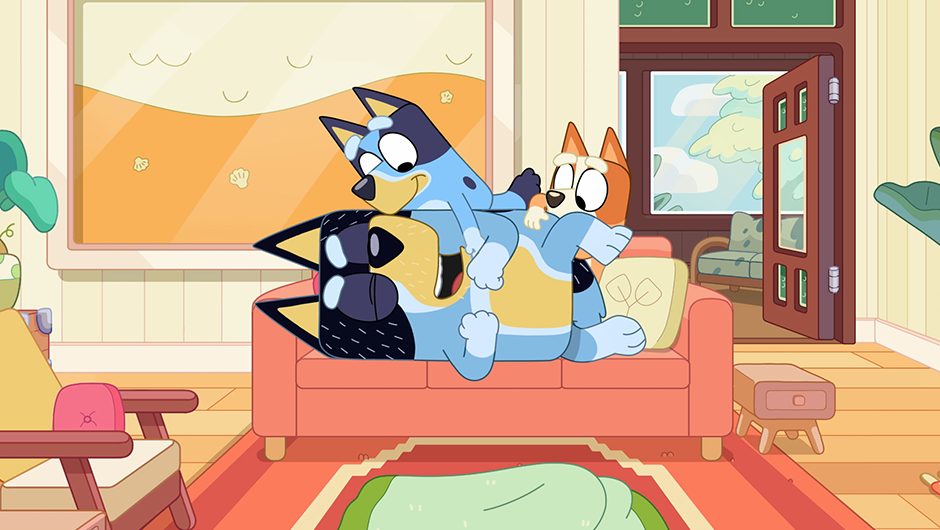 How to make dad laugh - Bluey Official Website