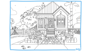 Heelerween colouring sheet - Bluey Official Website