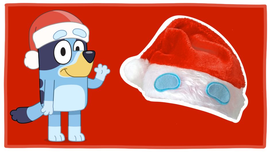 Verandah Santa Hat - Bluey Official Website