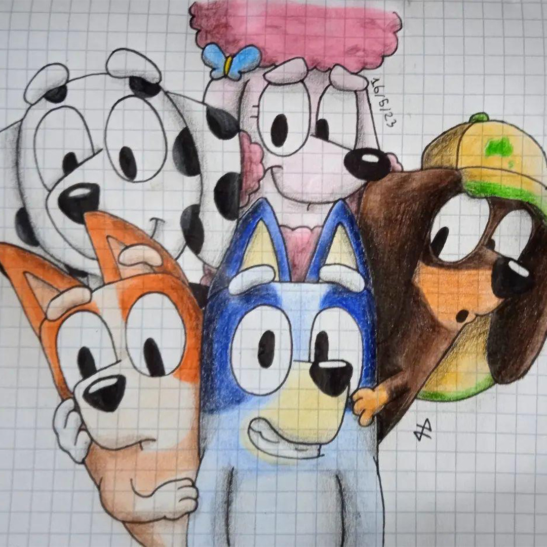 Join The Bluey Draw Along! - Bluey Official Website