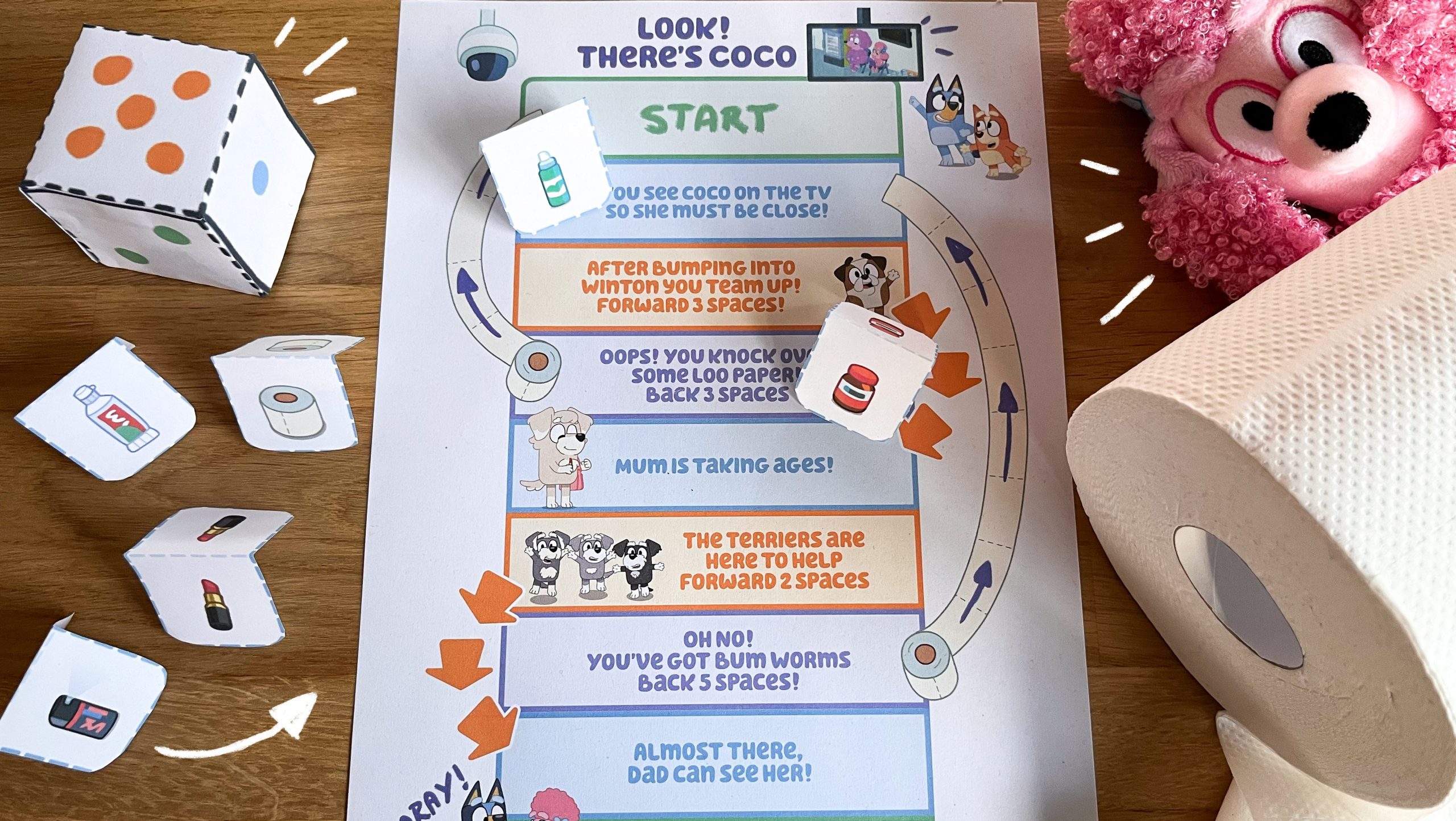 Make and Play the 'Find Coco' Game! - Bluey Official Website