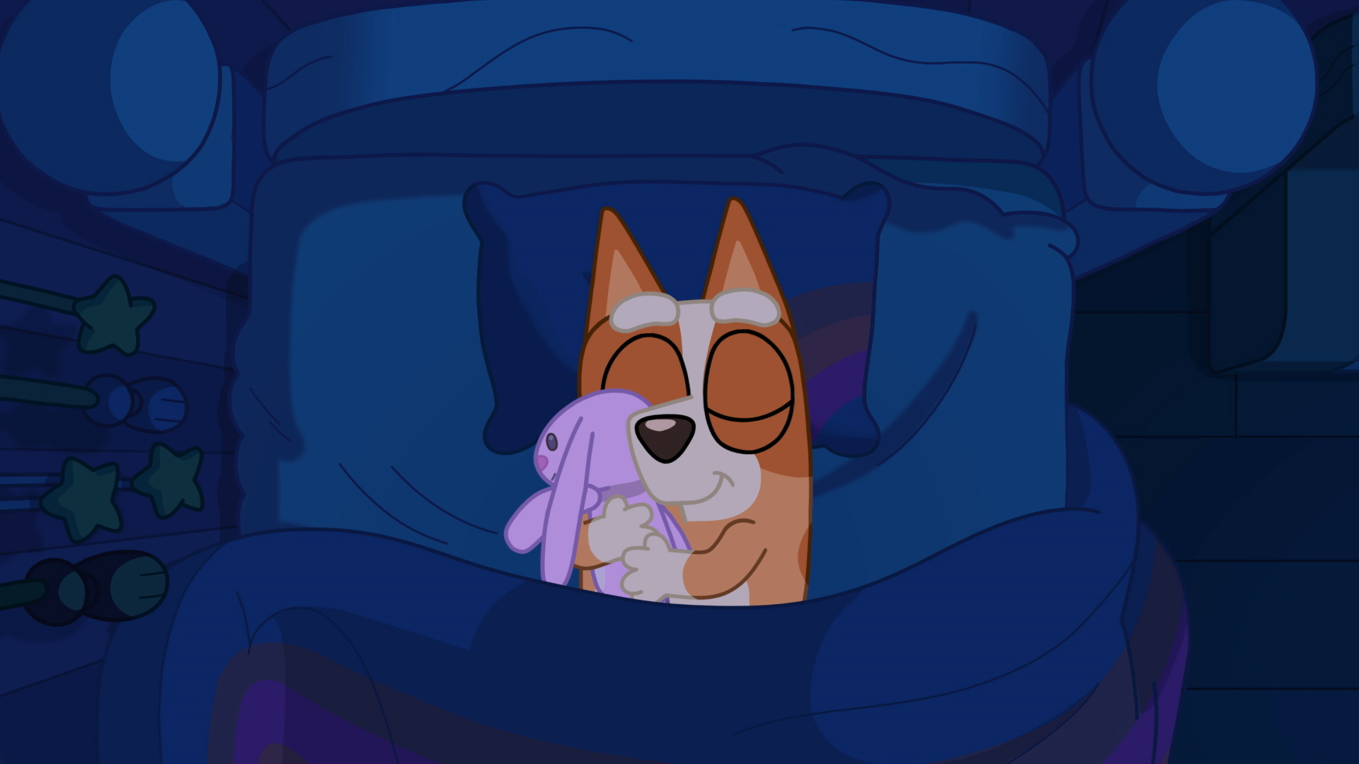 Bluey And Bingo Sleeping