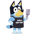 Bandit Colouring Sheets - Bluey Official Website