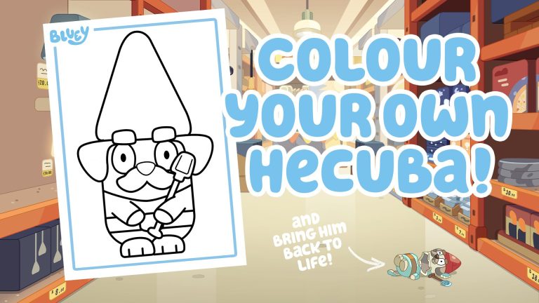 Colour your own Hecuba! - Bluey Official Website