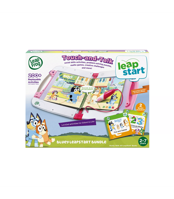 LeapFrog Bluey Leapstart Bundle - Pink - Bluey Official Website