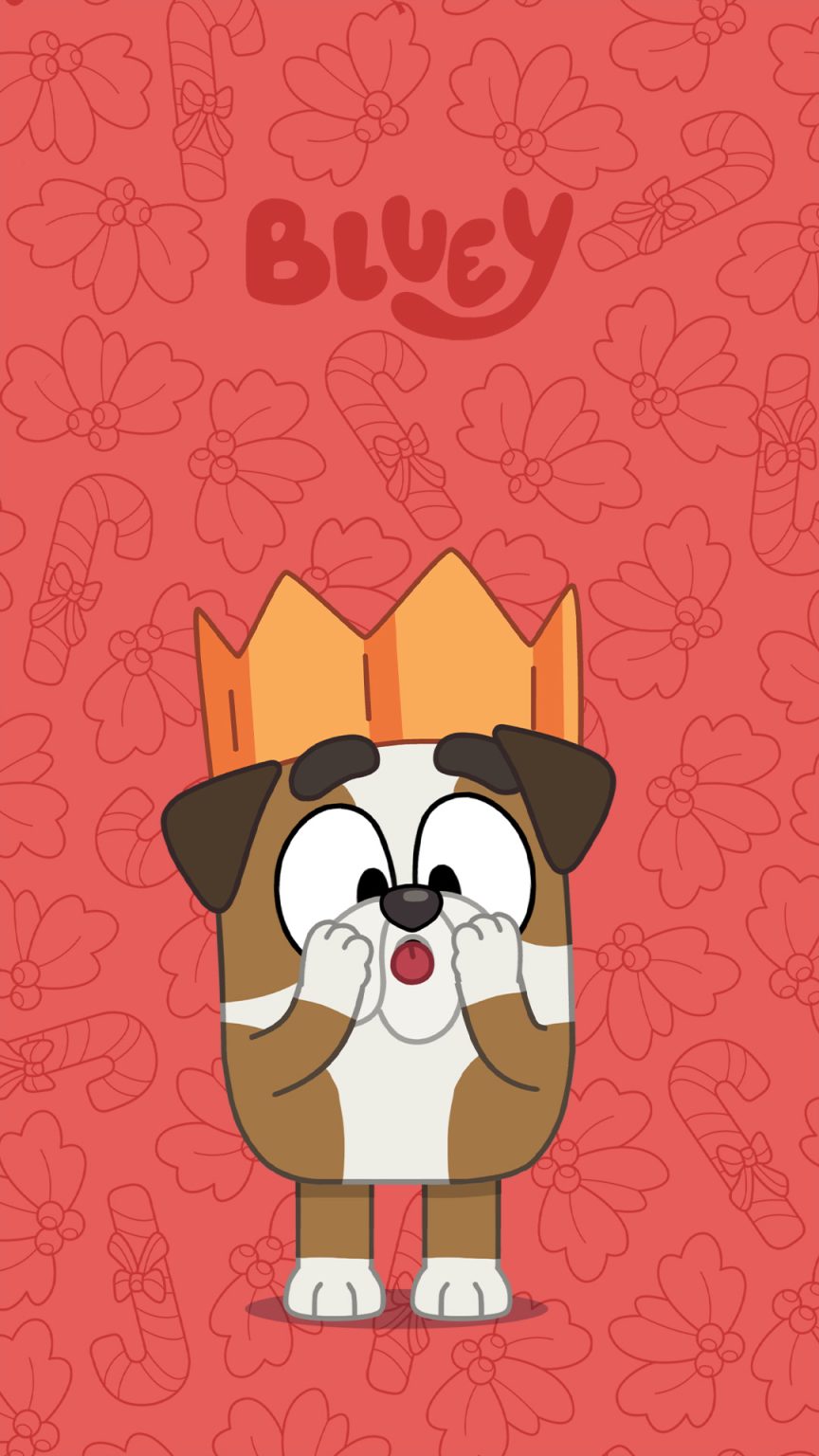 Bluey's Christmas Phone Wallpapers - Bluey Official Website