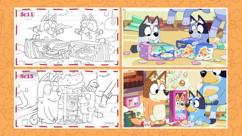 Watch: Behind the Scenes of the Bluey Christmas Episodes! - Bluey ...
