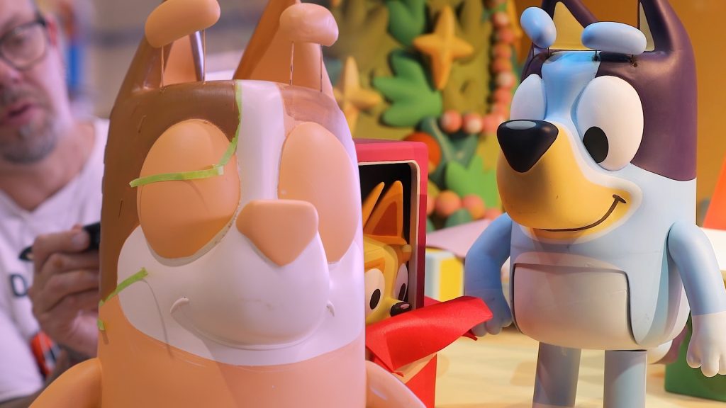 Behind the Scenes of the Bluey Christmas Windows - Bluey Official Website