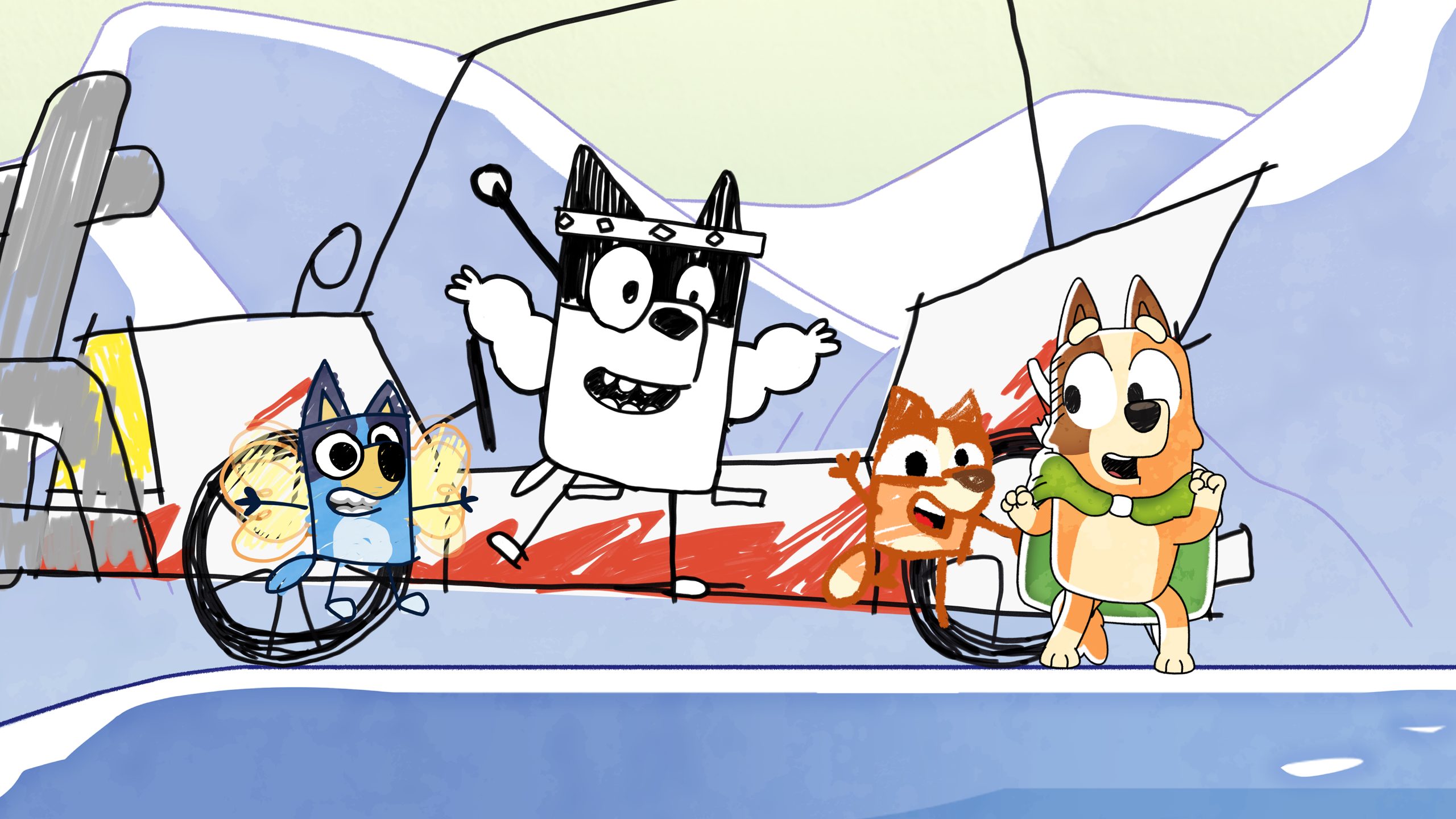 Bluey Season 3, Episode 43🕢 Mergulhe na adrenalina do jogo com rico ...