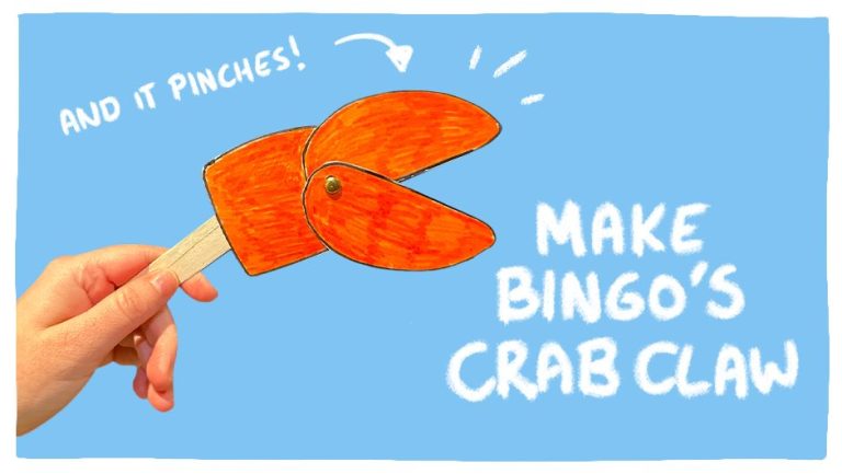 Make Bingo's Crab Claw - Bluey Official Website Make Bingo's Crab Claw - Bluey Official Website