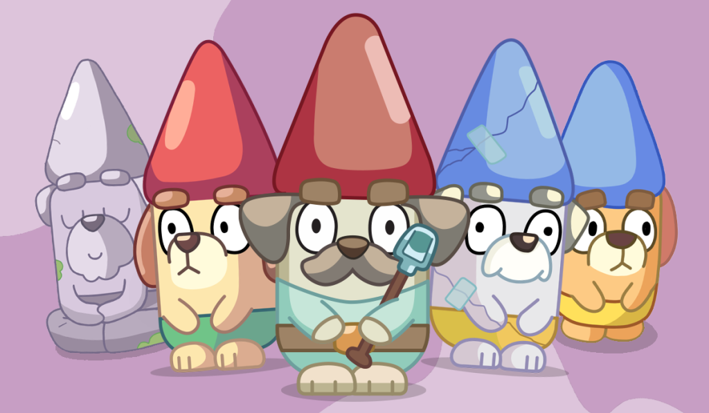 Play our Gnome Quiz - Bluey Official Website