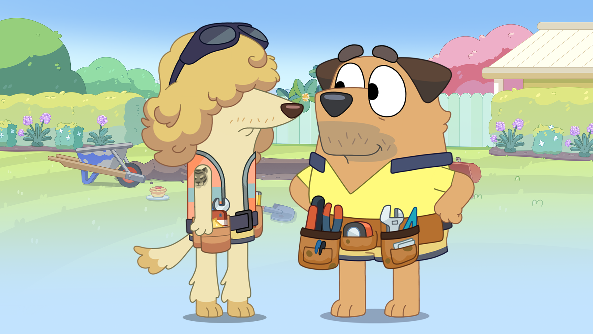 The Tradies - Characters | Bluey Official Website