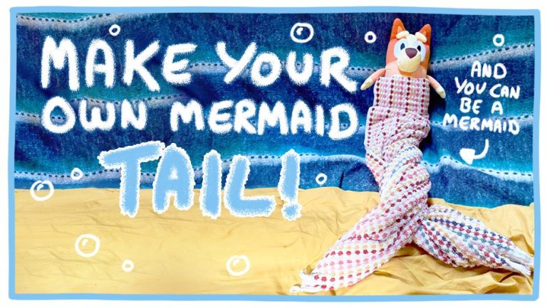 Make your own Mermaid Tail - Bluey Official Website