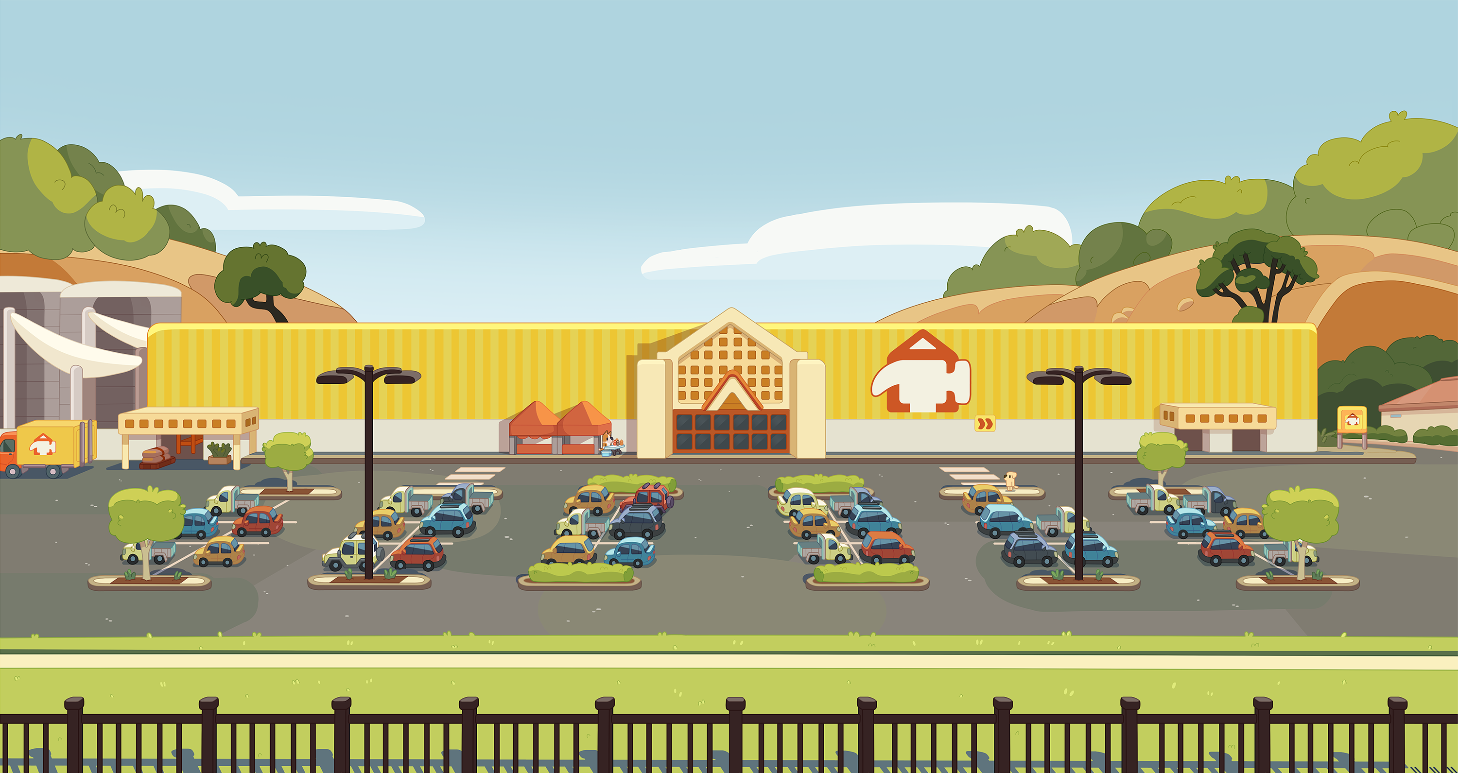 Bluey is back at Bunnings | Hammerbarn For Real Life! - Bluey Official ...