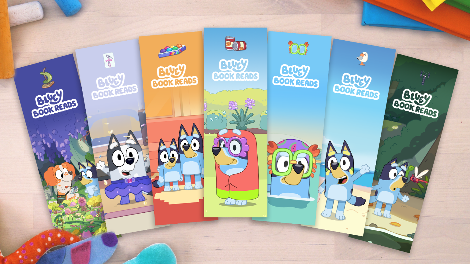 Bluey Book Marks - Bluey Official Website