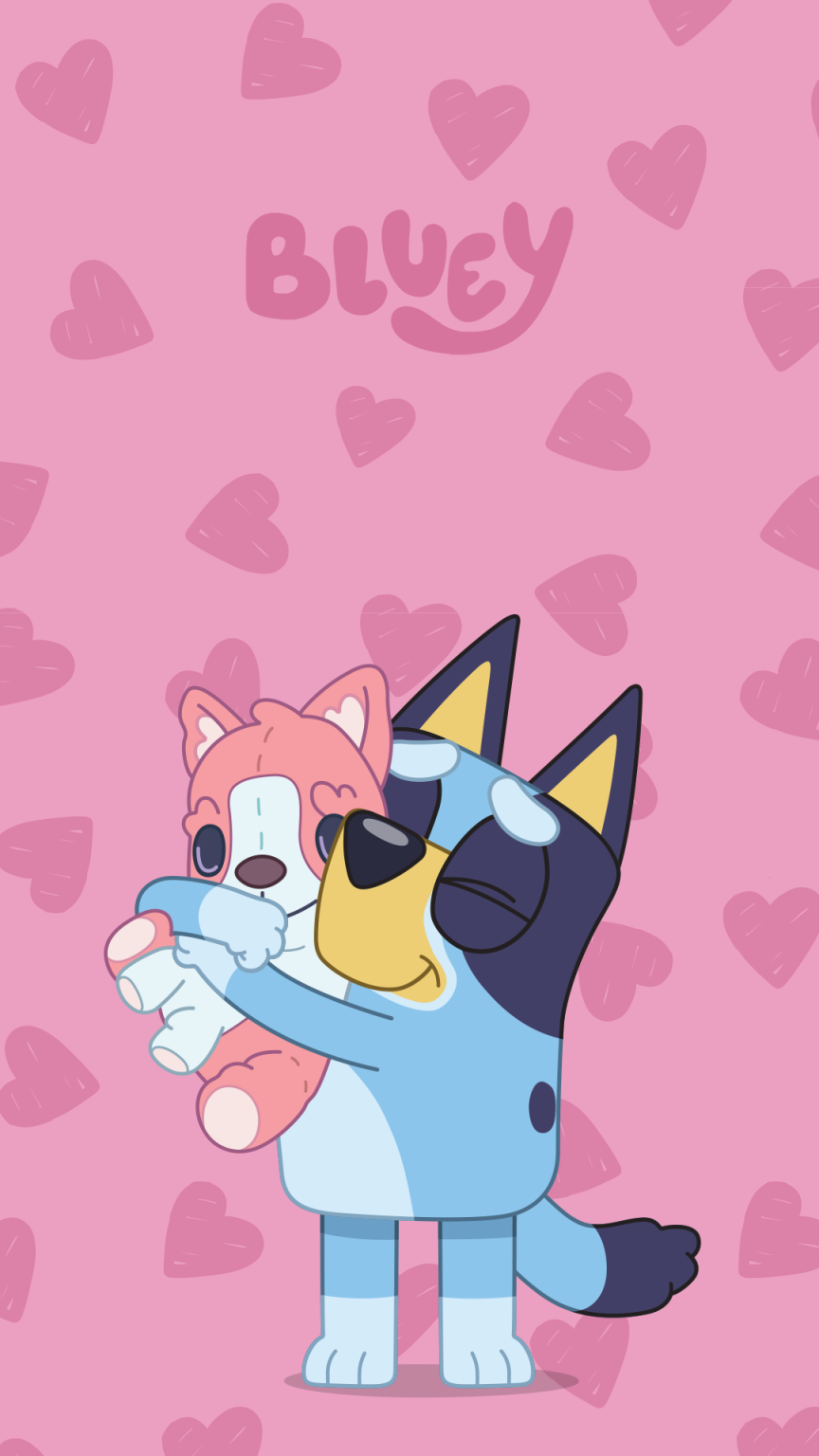 Bluey Valentine's Day Wallpapers - Bluey Official Website