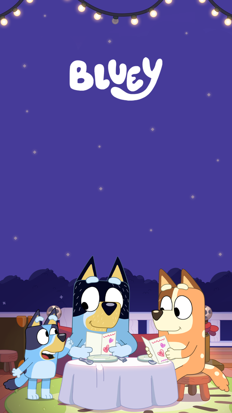 Bluey Valentine's Day Wallpapers - Bluey Official Website