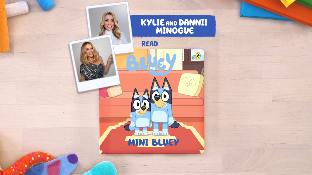 Bluey Bluey Book Reads | 'Mini Bluey' with Kylie and Dannii Minogue