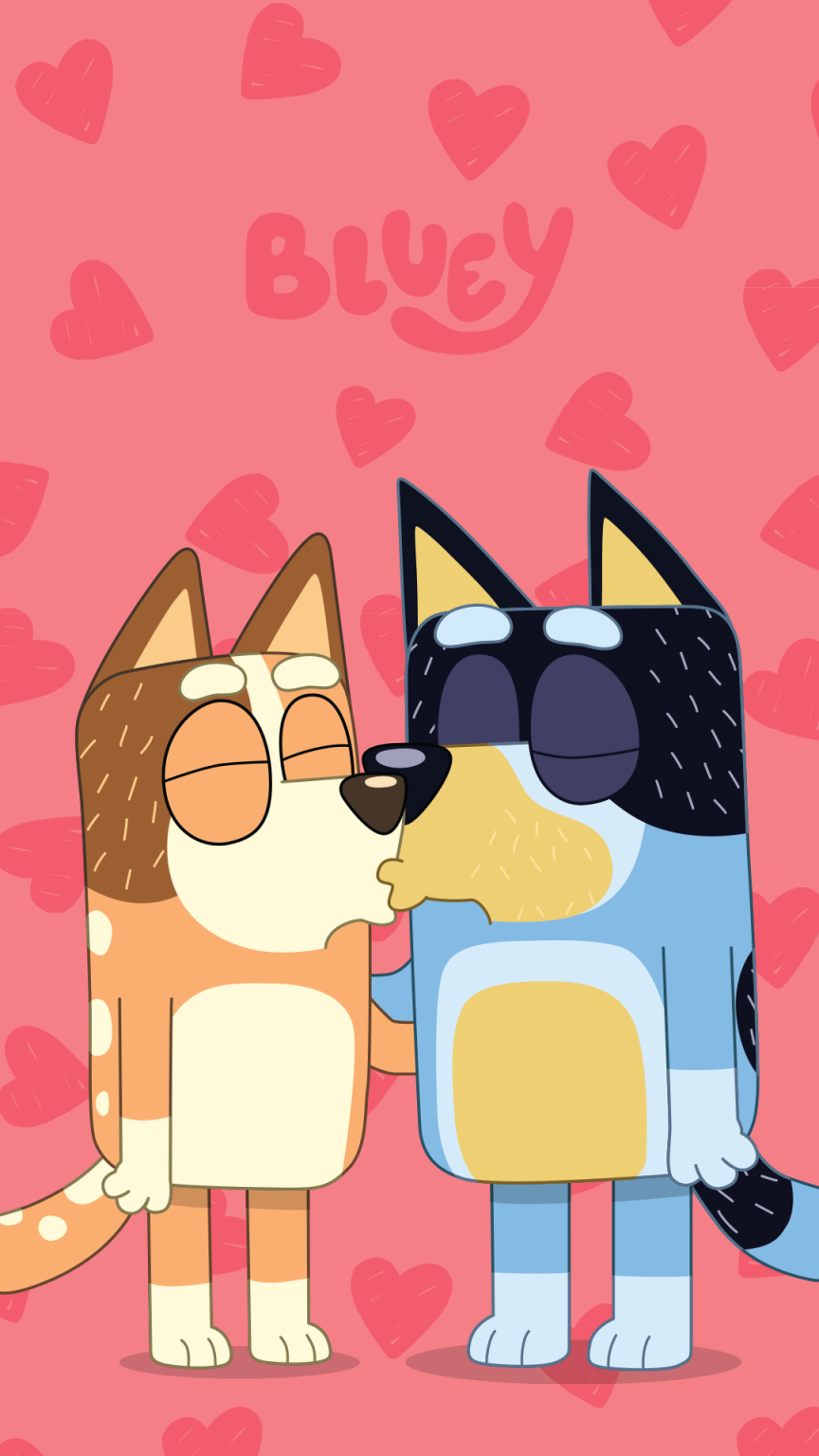 Bluey Valentine's Day Wallpapers - Bluey Official Website