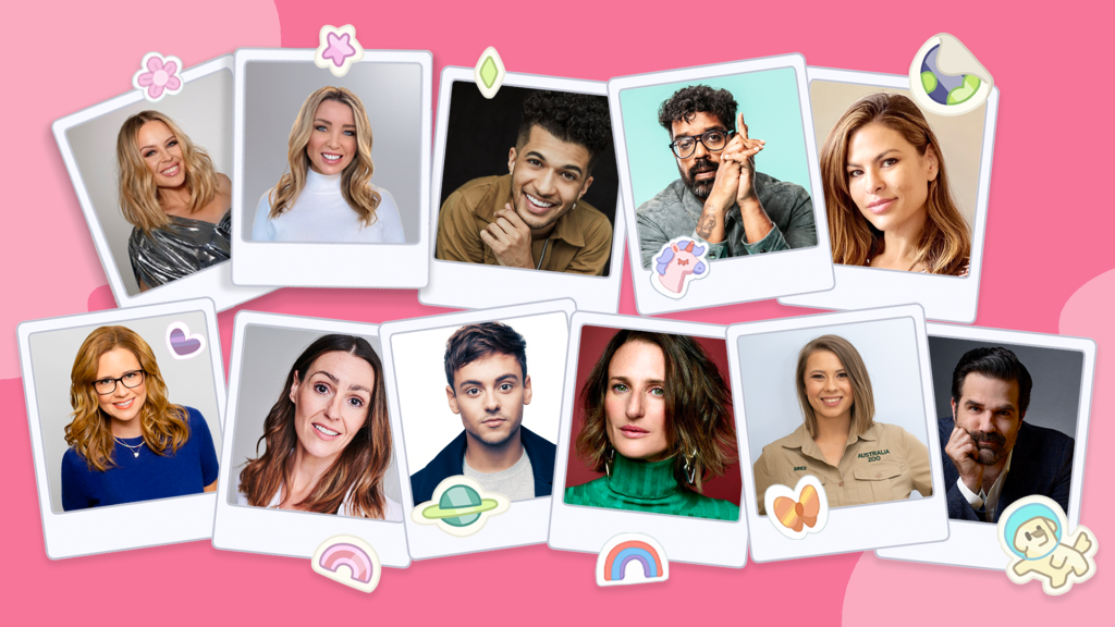 Kylie and Dannii Minogue lead an all-star cast for "Bluey Book Reads ...