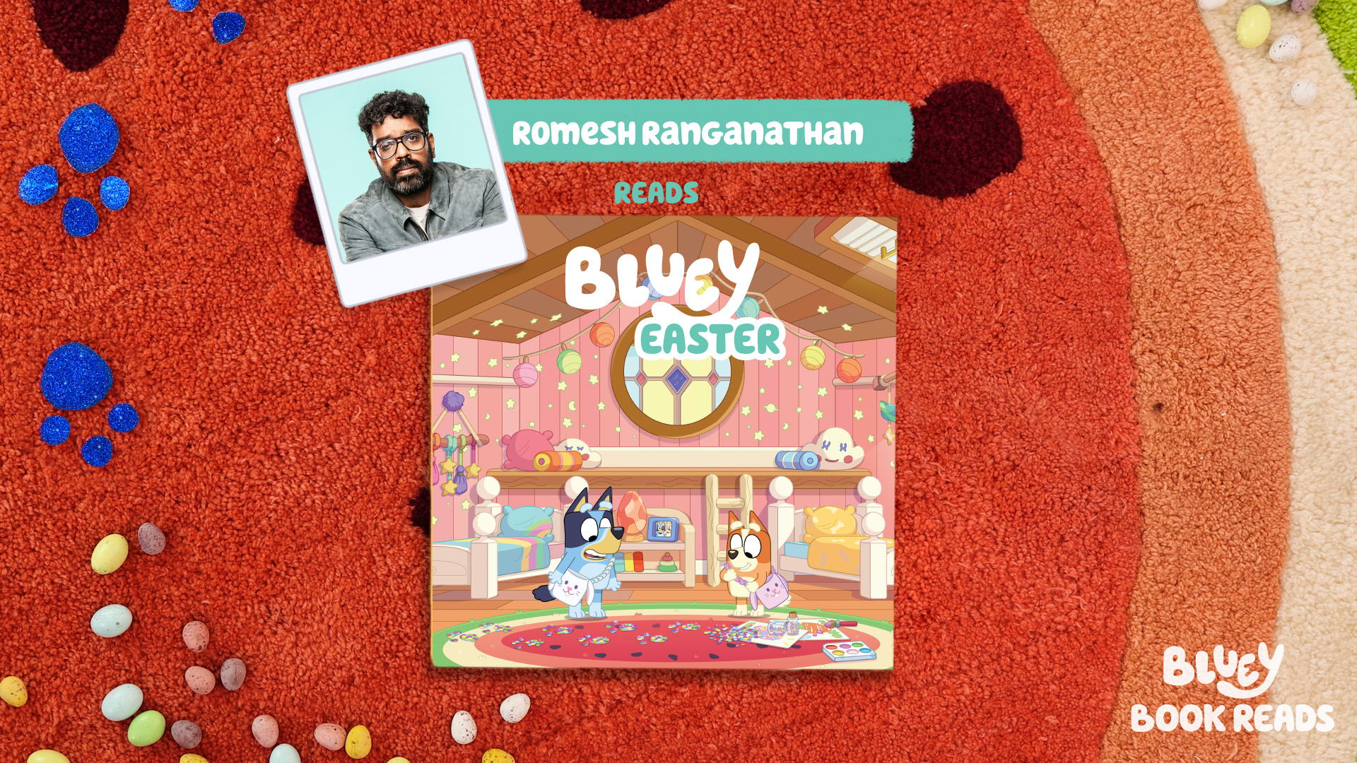 Bluey Bluey Book Reads | 'Easter' with Romesh Ranganathan