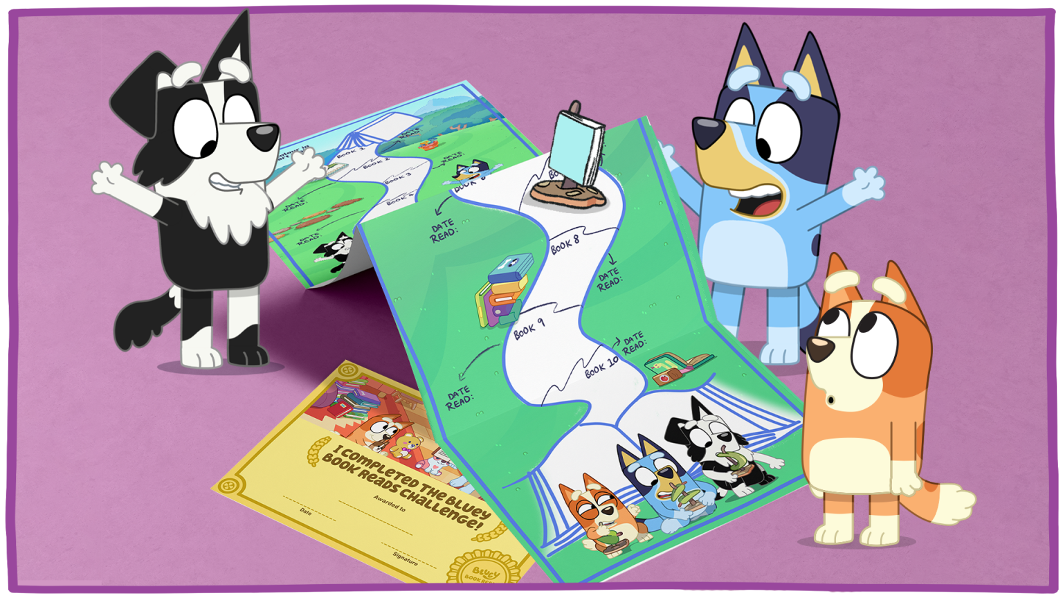 Take the Bluey Book Reads Challenge! - Bluey Official Website
