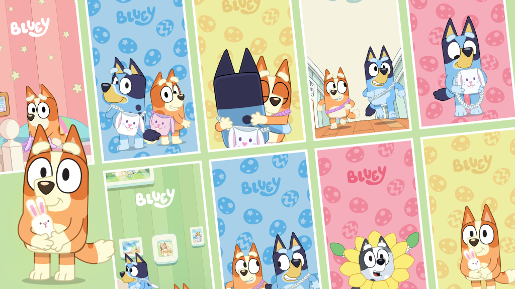 Bluey Easter Wallpapers - Bluey Official Website