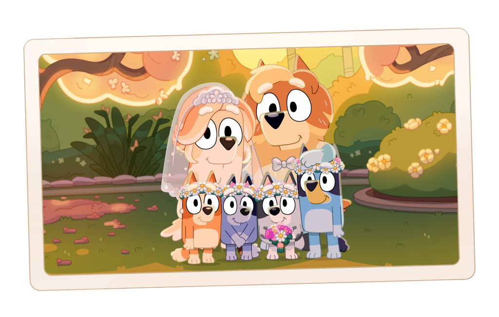 First Look: The Wedding of Uncle Rad and Frisky - Bluey Official Website