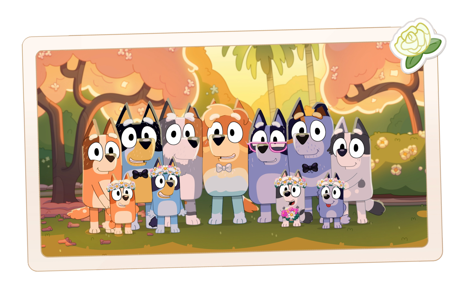 First Look: The Wedding of Uncle Rad and Frisky - Bluey Official Website