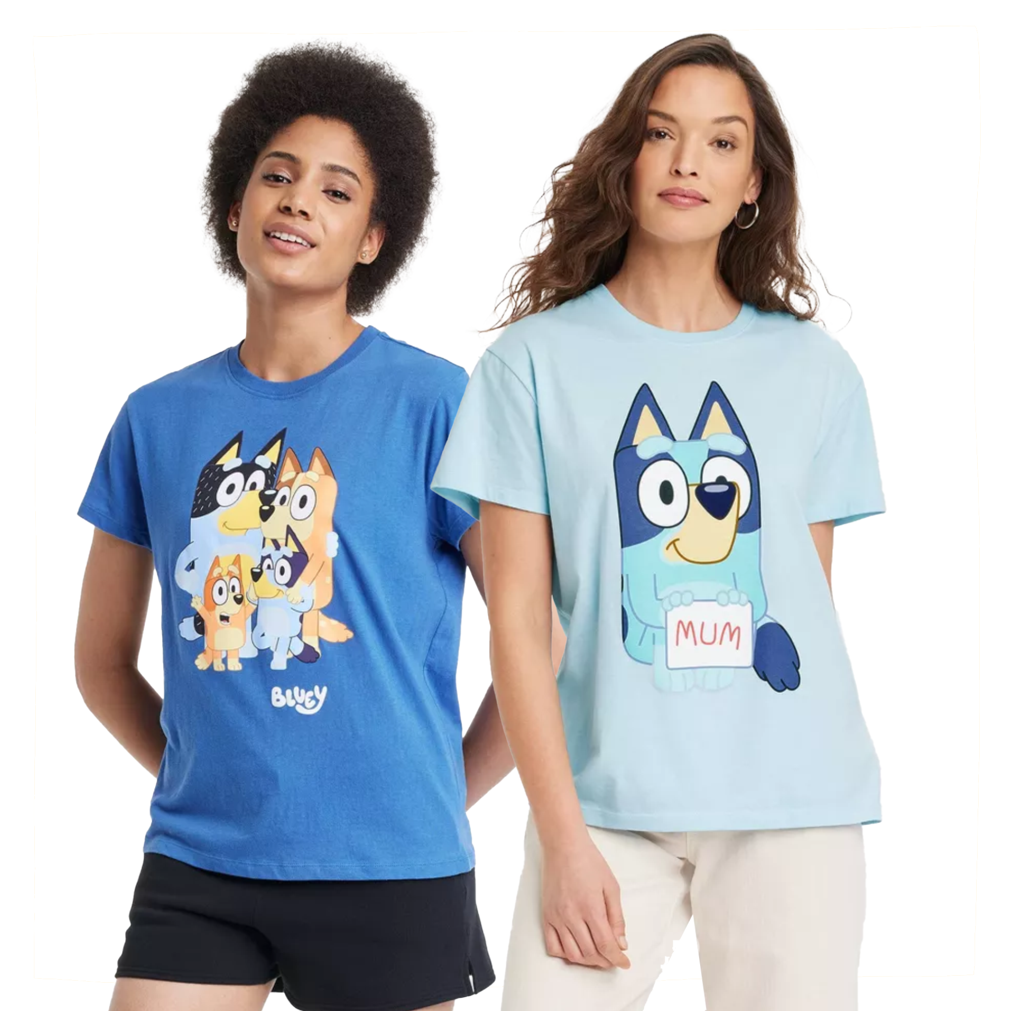 Bluey Women's tshirts - Bluey Official Website