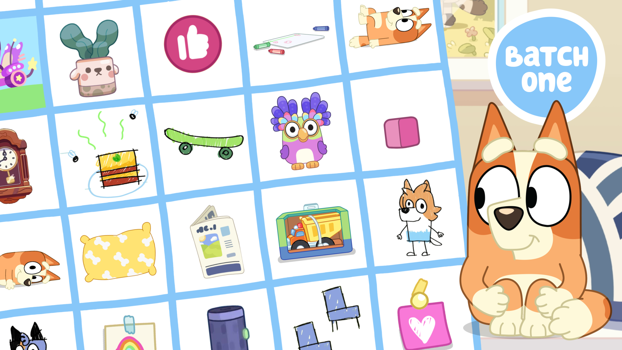 Play Minisodes Bingo (Batch One) - Bluey Official Website