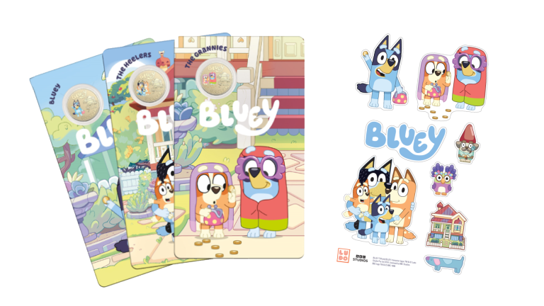 Royal Australian Mint Unveils Bluey Commemorative Coin Collection ...