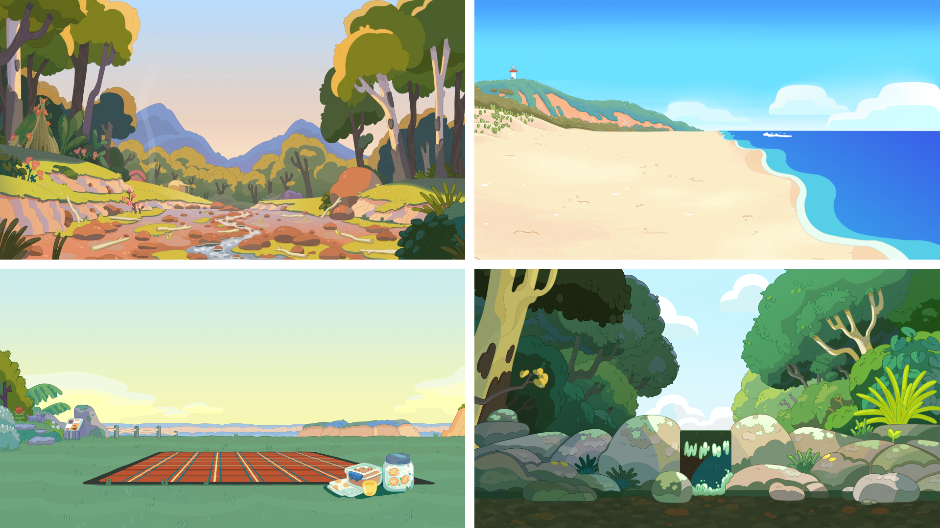 Bluey Holiday Destination Wallpapers - Bluey Official Website