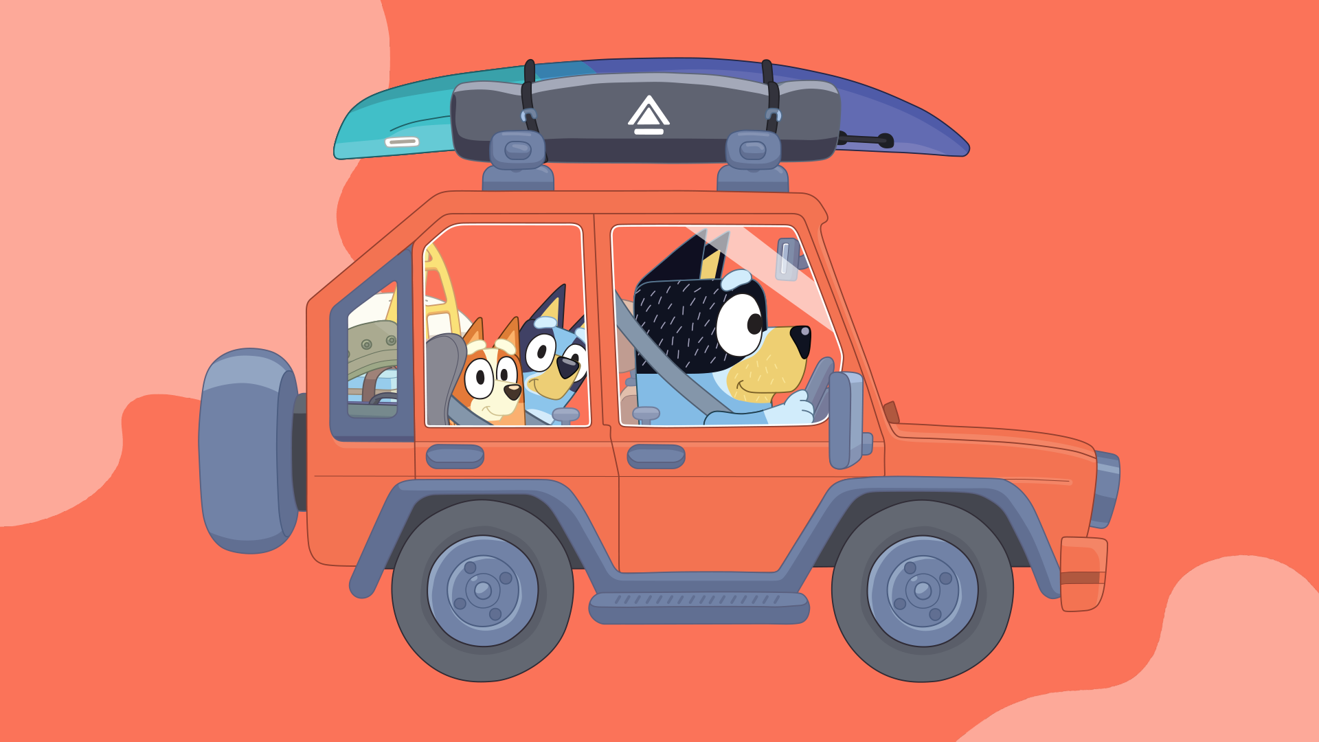 Bluey's Guide to The Perfect Family Trip - Bluey Official Website