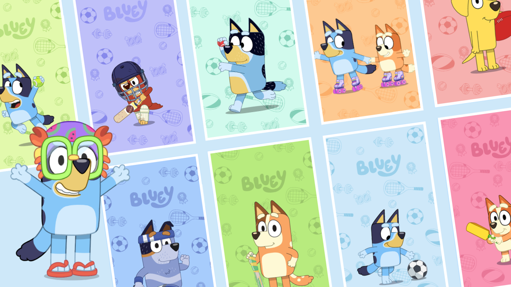 Bluey's Sporty Wallpapers - Bluey Official Website