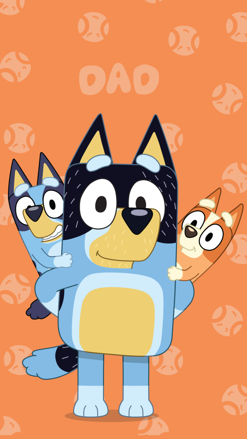 Bandit Phone Wallpapers - Bluey Official Website