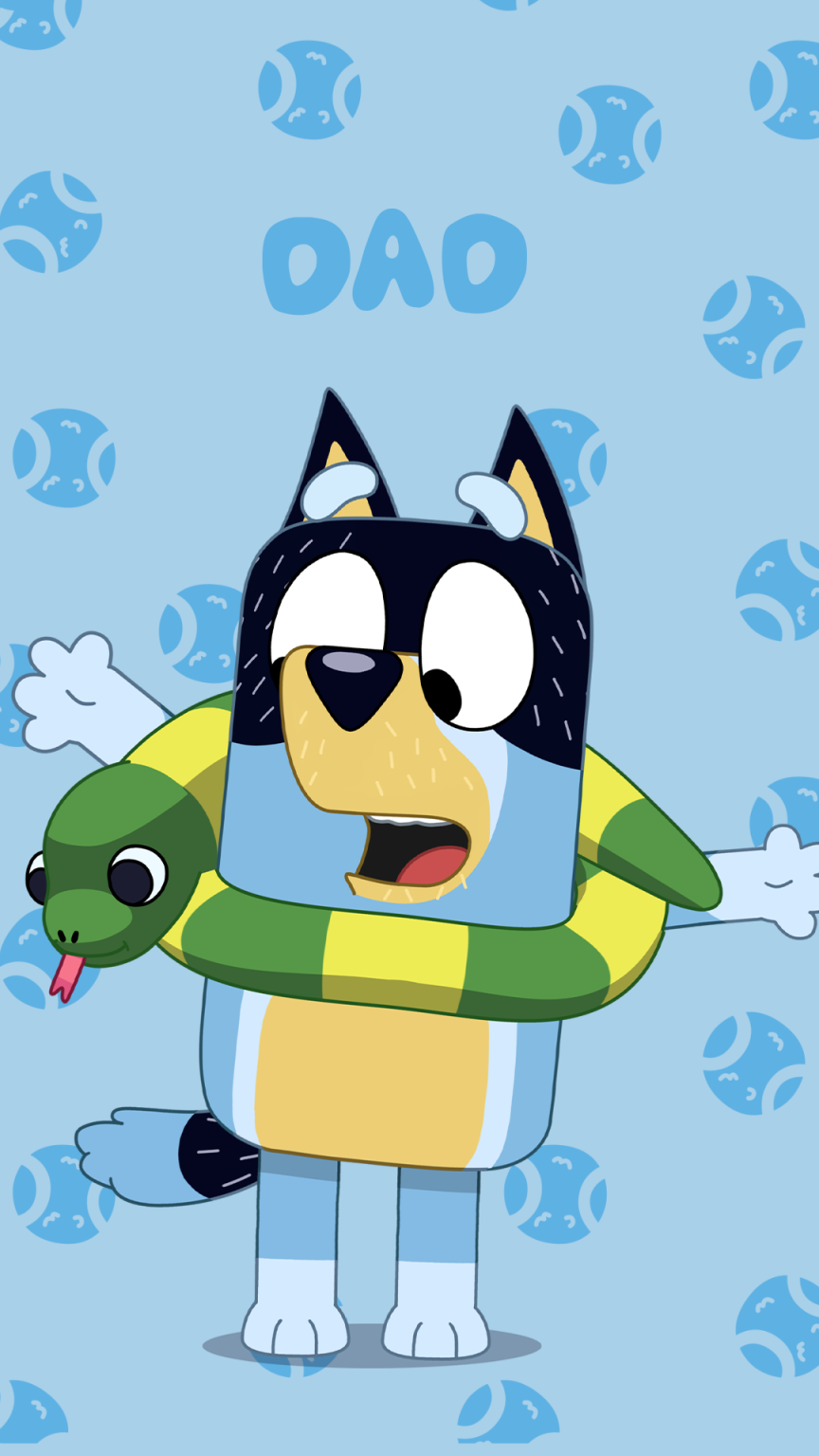 Bandit Phone Wallpapers - Bluey Official Website