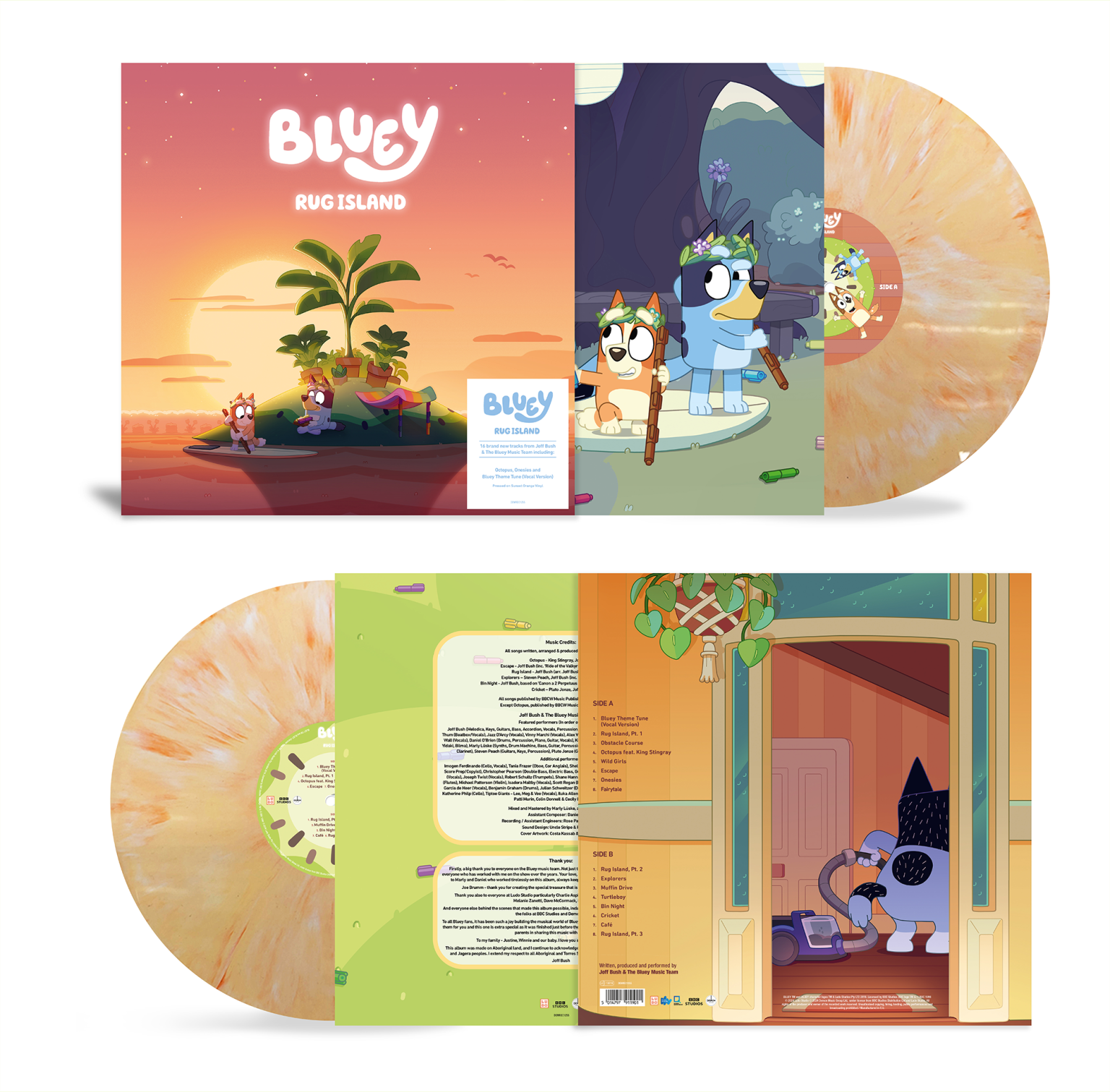 Announcing Rug Island - The Album! - Bluey Official Website