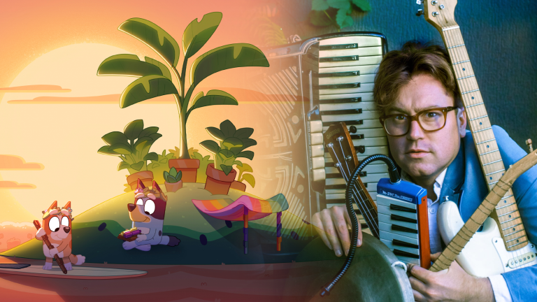 Joff Bush Introduces Rug Island - Bluey Official Website