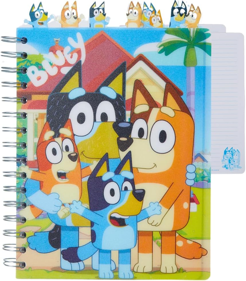Bluey: Tab Journal Notebook - Bluey Official Website